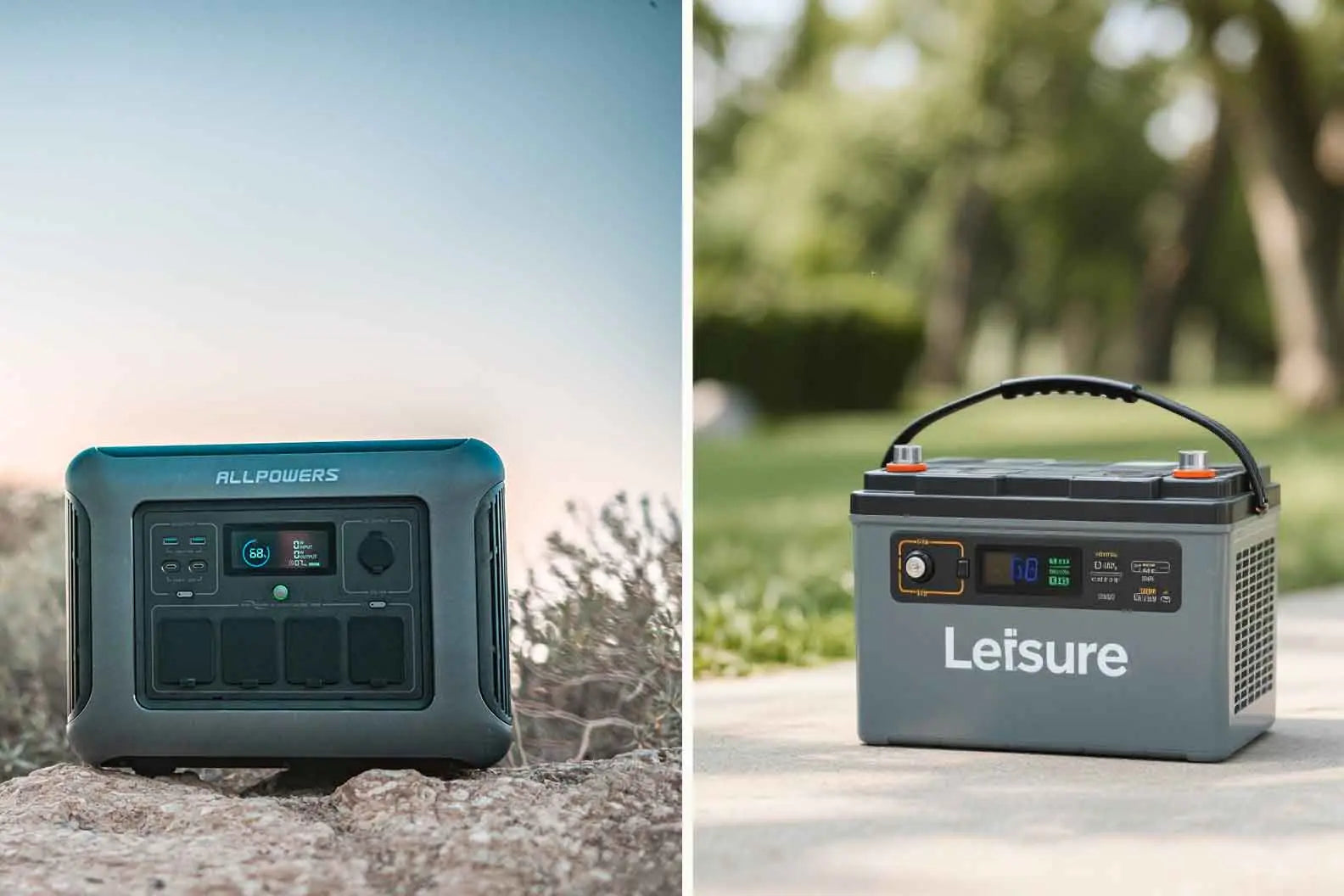 Portable Power Station vs Leisure Battery: Which Powers Your Lifestyle ...